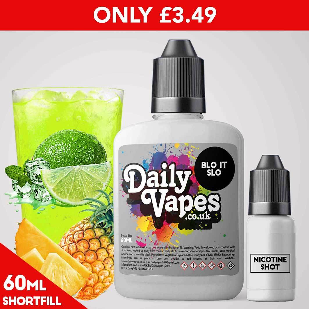 60ml E Liquid Shortfills ONLY £3.49 | Vaping Made Simple