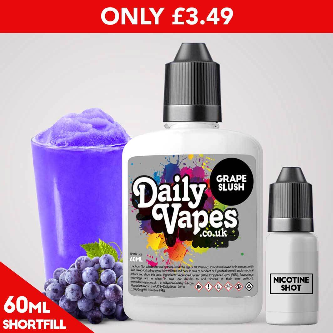 Grape Slush E-Liquid - 60ml Shortfill — DailyVapes